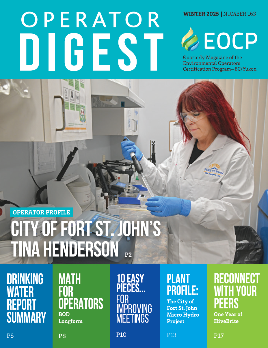 The Environmental Operators Certification Program Digest | EOCP